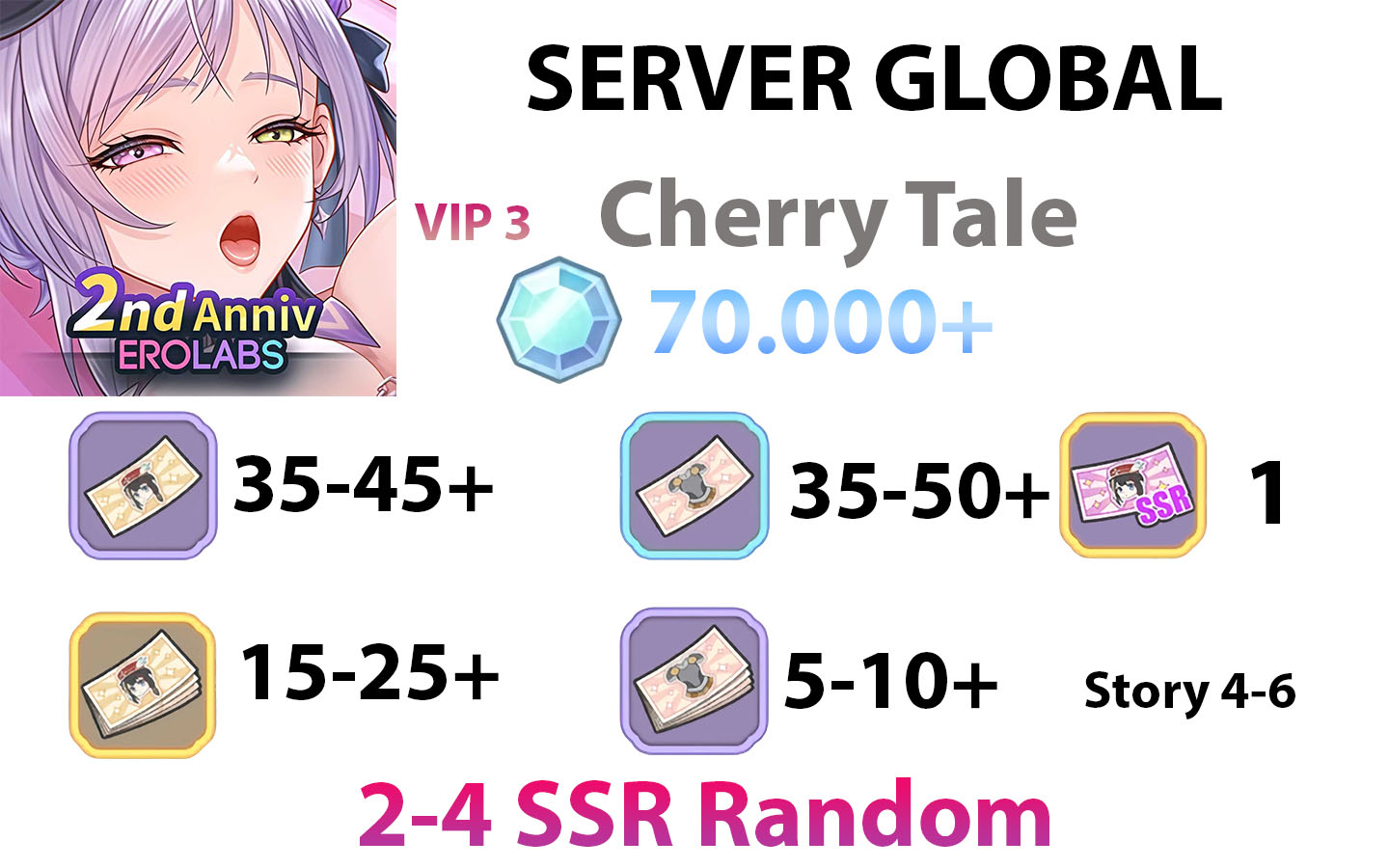 Cherry Tale - SHOP ACC GAME REROLL MAVISSTORE
